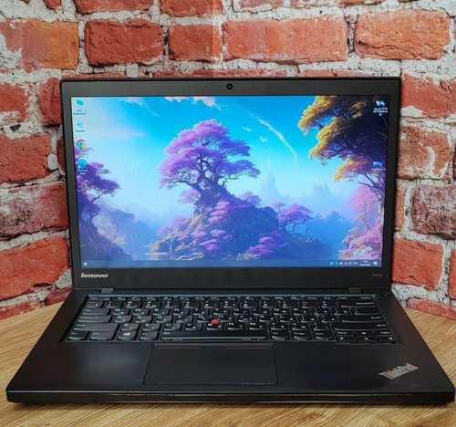 Lenovo T440s Ноутбук windows 10 Core i5 14 дюймов