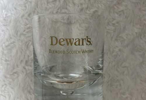 Dewar's blended Scotch whisky 2 стакана для виски