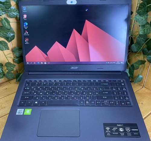 Мощный игровой ноутбук Acer i3-10/12gb/SSD/MX330