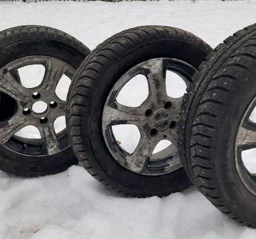 Зимние колеса r14 на ваз бу