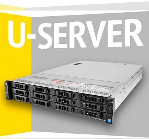 Сервер для 1С Dell R730XD 12LFF 2*2637v4 256G H730pm 2*750W 2с EMC PowerEdge R730XD 2U Б/У