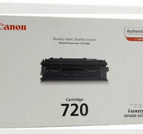 Картридж Canon 720 (2617B002) Black оригинал