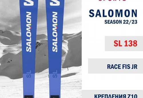 Горные лыжи Salomon Race Fis Jr SL 138 +Z10
