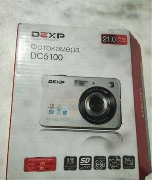 Компактный фотоаппарат Dexp