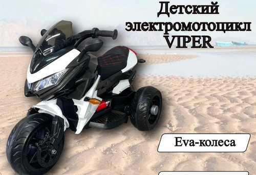 Детский электромотоцикл на аккумуляторе Viper М888