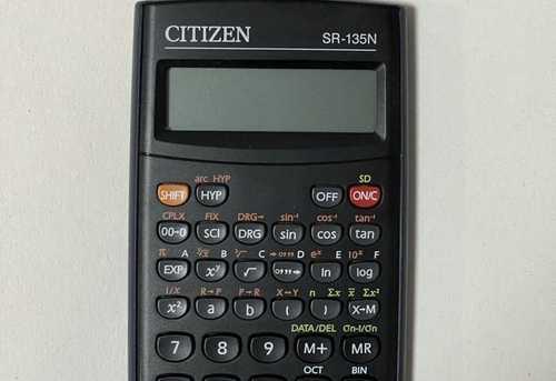 Калькулятор citizen sr-135n