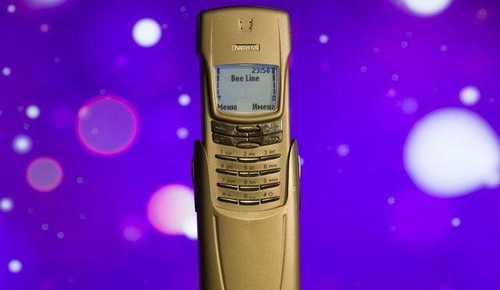 Культовый Nokia 8910 titanium рабочий оригинал