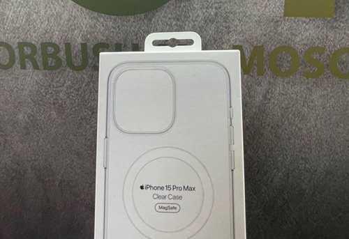 Чехол Clear Case MagSafe на iPhone 15 Pro Max