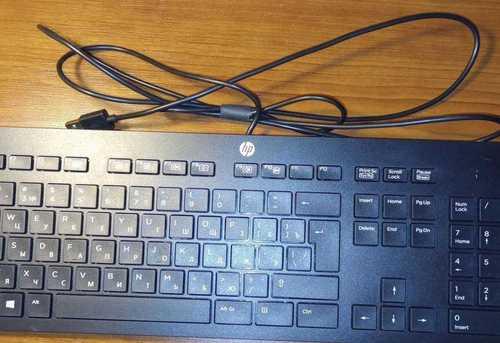 Клавиатура HP SK-2120 Black USB почти новая