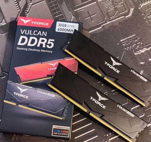 Team Group T-Force Vulcan DDR5 32GB 6000MHz CL30