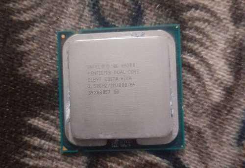 Процессор intel pentium dual core e5200