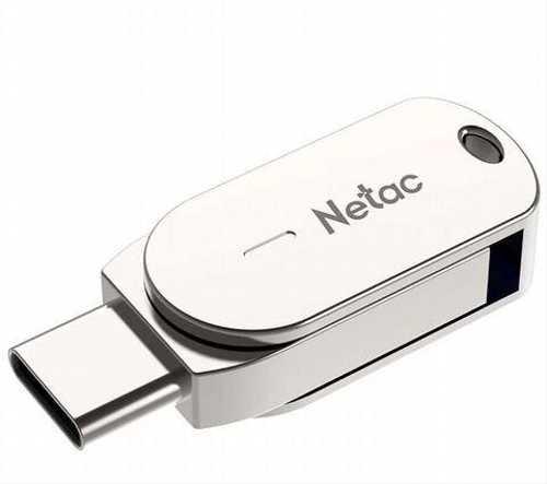 Флешка typeC-USB 32Gb Netac 32Gb U785C USB3.1 (nt0
