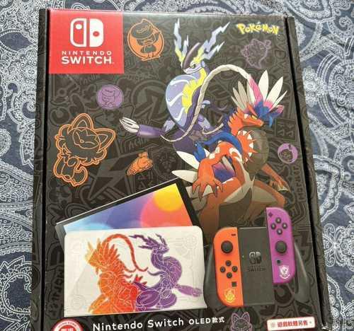 Nintendo switch oled pokemon edition