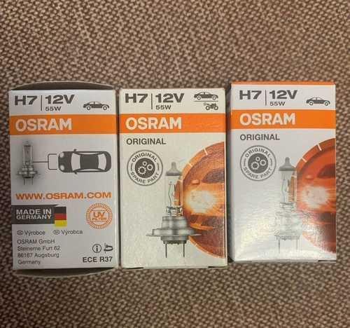 Лампочки osram h7