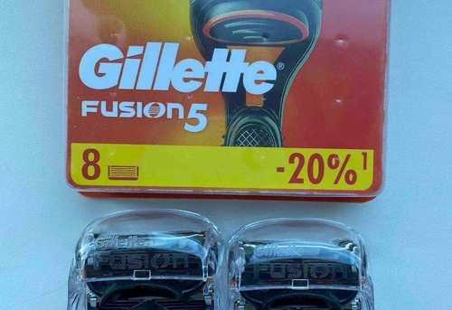 Сменные кассеты Gillette Fusion 5 Оригинал 8 шт