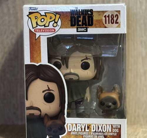 Funko Pop Daryl Dixon w/ Dog The Walking Dead 1182