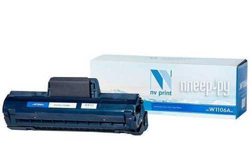NV Print NV-W1106A Black для HP 107a/107w/135w