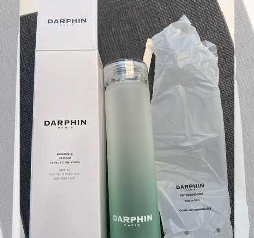 Бутылка для воды стеклянная darphin
