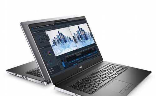 Dell precision 7760 Xeon с 4К экраном 120гц