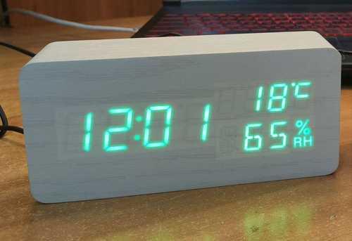 Настольные часы-будильник VST-862W