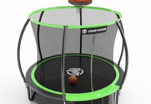 Батут Jump Power 10 ft Pro Inside Basket Green