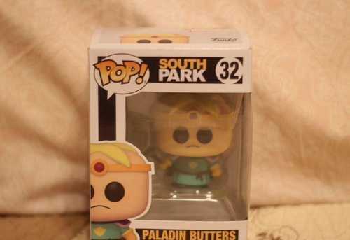 Funko pop south park paladin butters