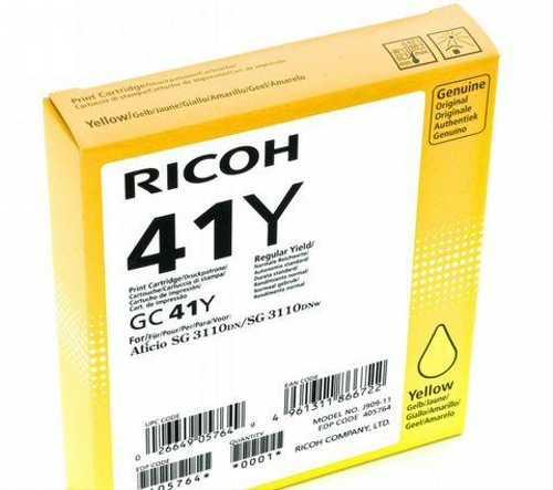 Струйный картридж Ricoh 41Y