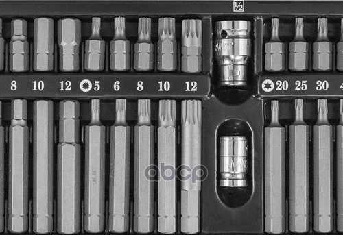 Набор вставок 4-12мм, Т20-Т55, M5-M12 30,75 мм