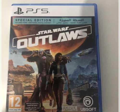 Star wars outlaws ps5 диск