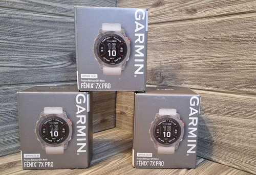 Часы Garmin Fenix 7X Pro Sapphire Solar Titanium