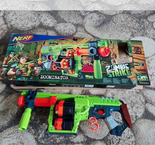 Бластер nerf zombie strike,dominator