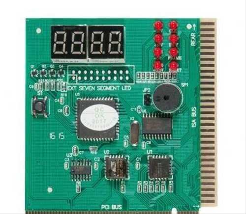 Пост (post) карта с разъемами PCI, ISA ST8672