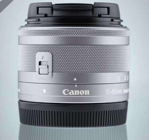 Canon EF-M 15-45mm f/3.5-6.3 IS STM Silver (OEM)