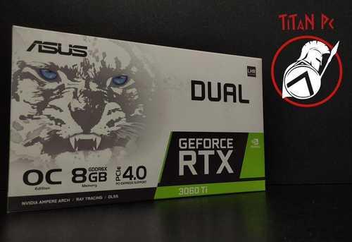 Asus RTX 3060Ti Dual White OC 8gb gddr6X / Обмен