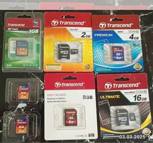 Карта памяти Transcend SD