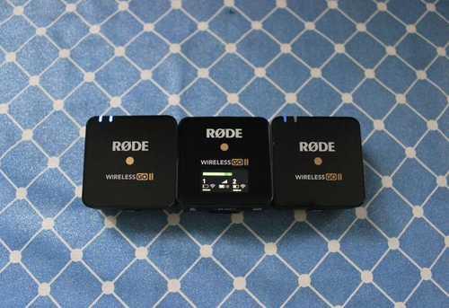 Радиосистема rode Wireless GO II