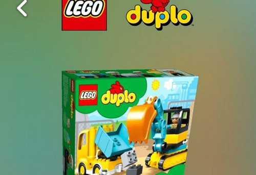 Lego duplo гусенечный трактор 10931