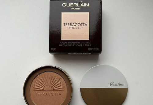 Guerlain terracotta пудра бронзер ultra shine