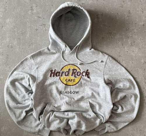 Винтажное худи Hard Rock Cafe Glasgow Vintage