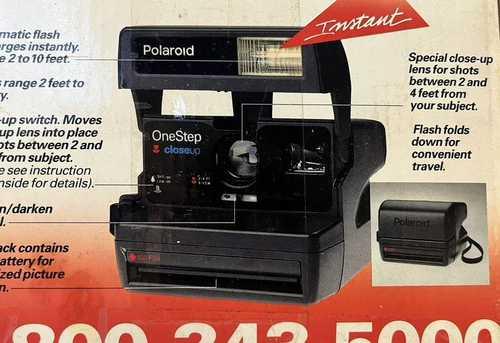 Polaroid one step camera