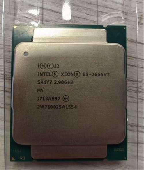 Intel Xeon E5 2666v3