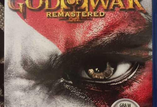 God of war remastered диск на PS4/PS5