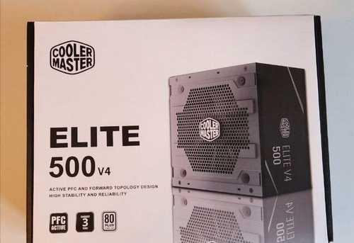 Блок питания Cooler Master Elite 500v4