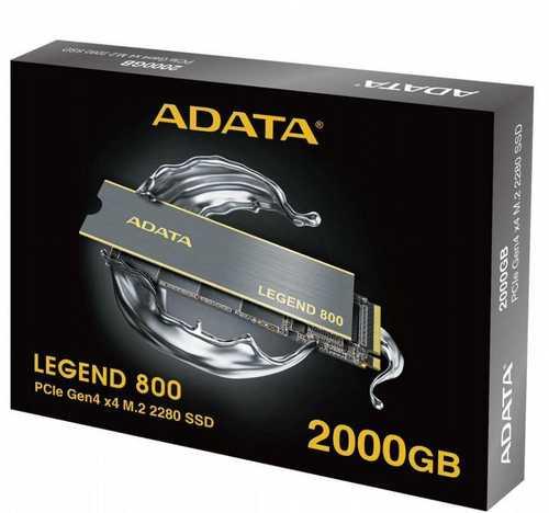 SSD 2Tb adata legend 800 NVMe 3500/2800 PCIe Gen4