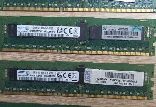 Серверная память DDR3 8GB 1866MHz, есс rеg