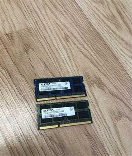 Elpida DDR3 Sodimm 4 GB (2x2GB)