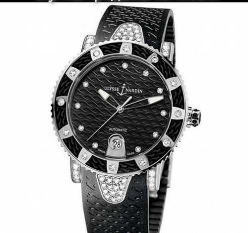 Ulysse Nardin женские часы с бриллиантами