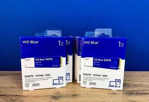 Новые SSD M.2 WD Blue SN570 WDS100T3B0C