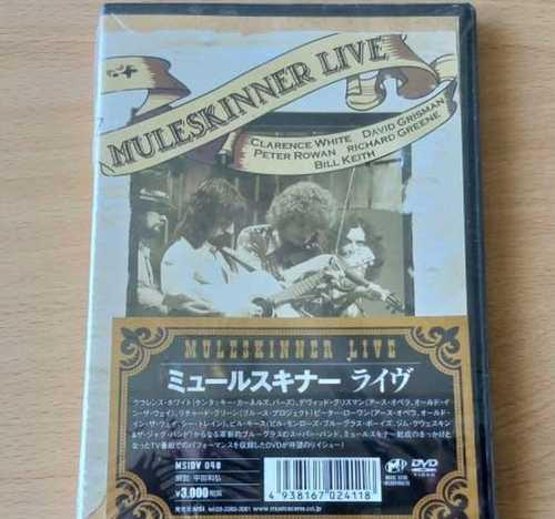 DVD Muleskinner "Live Muleskinner" Japan Запечатан