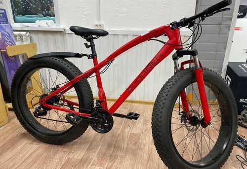 Велосипед Shorner Maxxis Fat Bike 26 красный